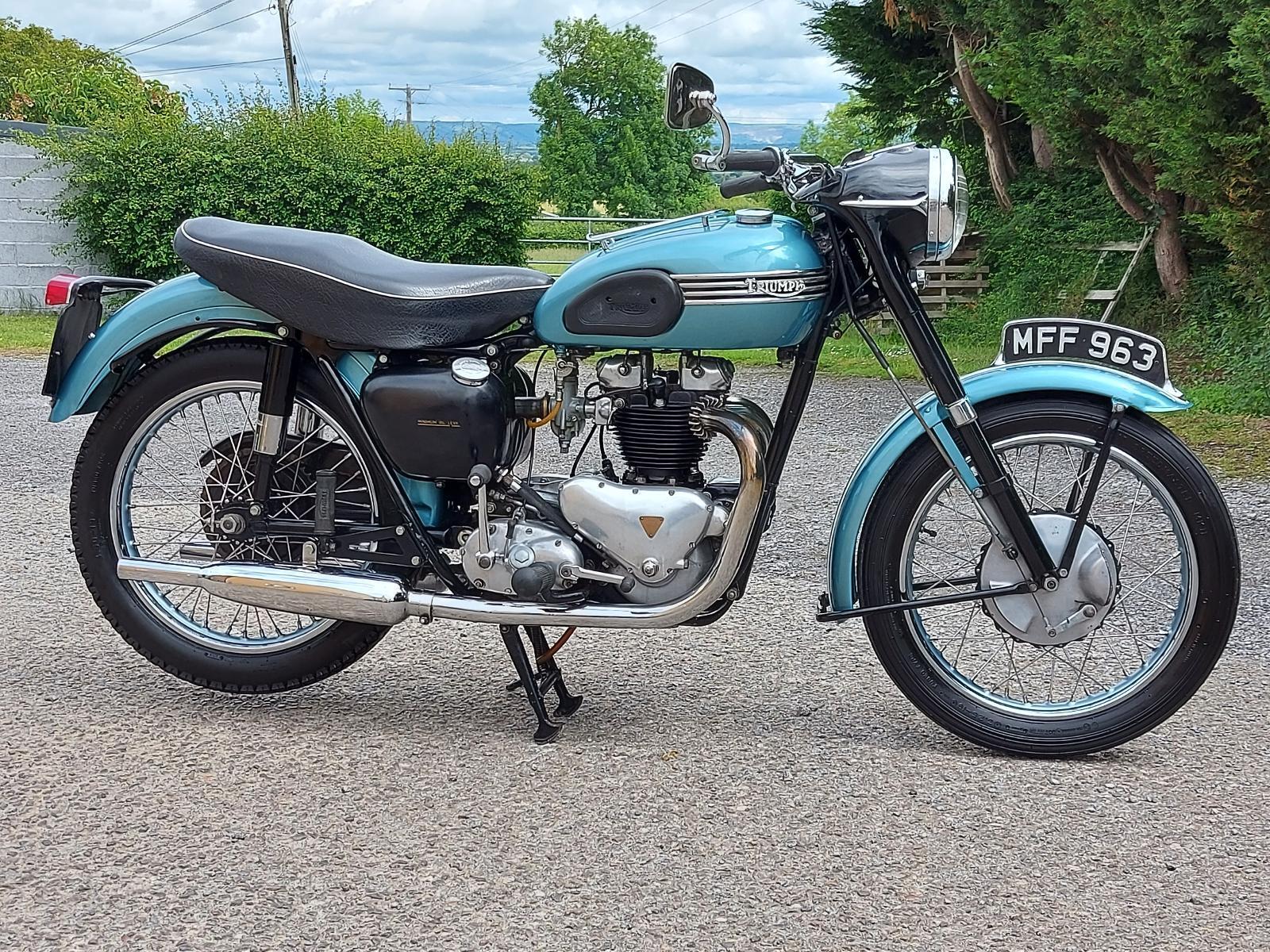 1958 Triumph T110 Tiger.650cc OHV - KNOW THY BEAST
